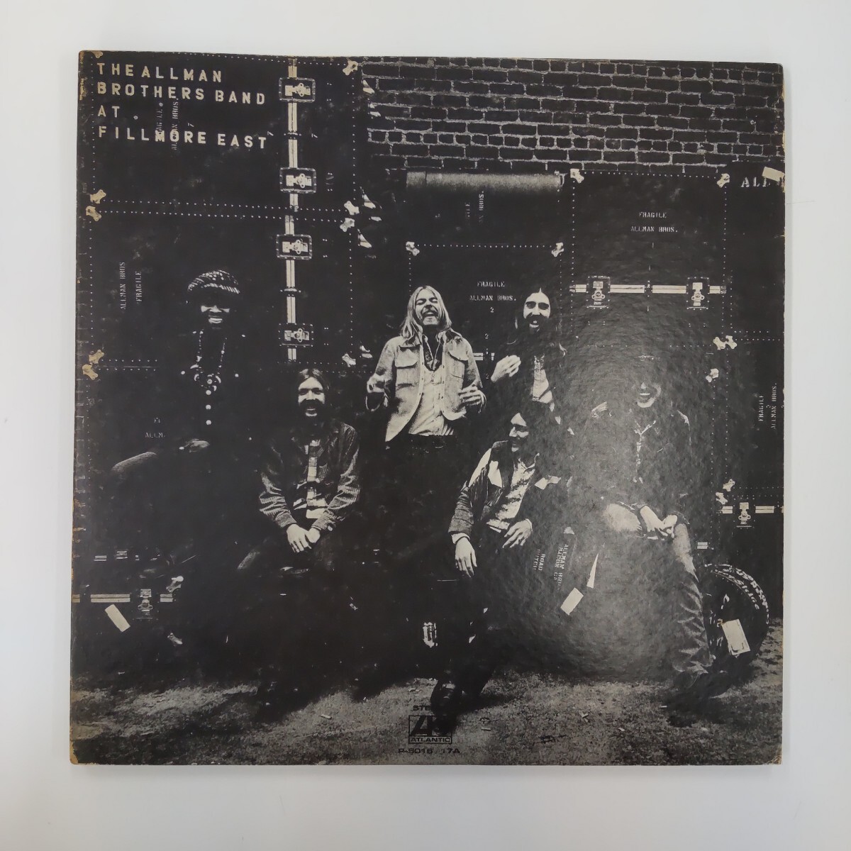 h024 The Allman Brothers Band オールマン・ブラザーズ・バンド The Allman Brothers Band At Fillmore East LP レコード ...