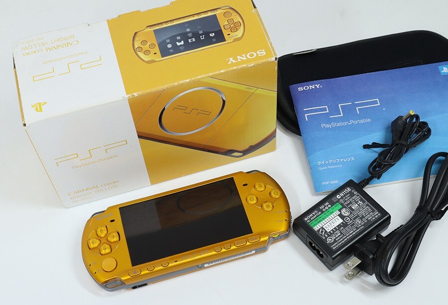 I12506 PSP ブライトイエロー BRIGHT YELLOW PSP-3000BY プレイステーションポータブル /【Buyee】 Buyee - Japanese Proxy ...