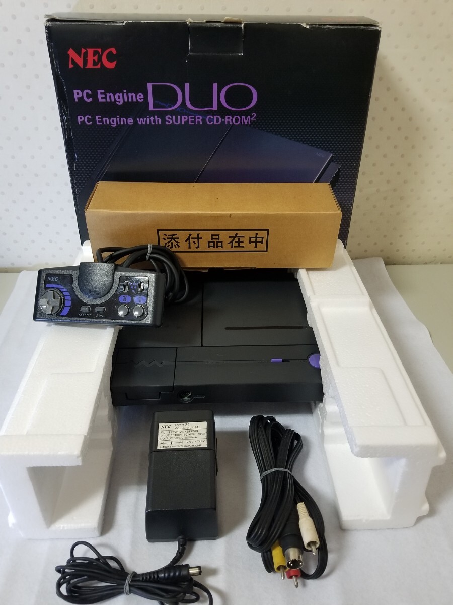 【中古品・動作確認済/ジャンク・番号一致】 NEC/エヌイーシー PC Engine With SUPER CD-ROM2 DUO/PC エンジン デュオ 本体 PI-TG8 /【Buyee ...