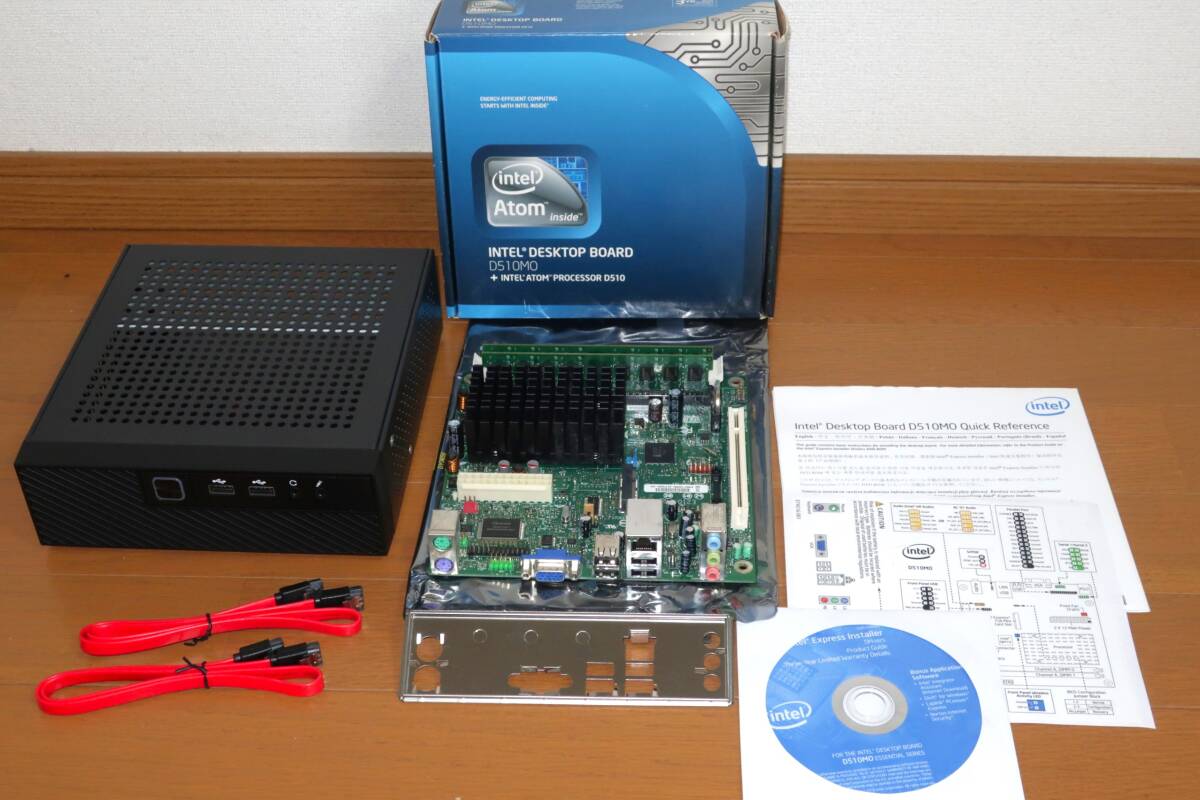 インテル Intel D510MO、メモリ 4GB (2GB×2)、Mini ITX ケース セット 中古 /【Buyee】 Buyee ...