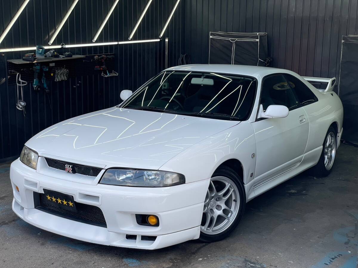 日産 NISSAN スカイライン GT-R Vスペック 5速MT 2ドア 4WD RB26DETT ブレンボ テイン車高調 NISMO SKYLINE 32 33 /【Buyee】 Buyee ...