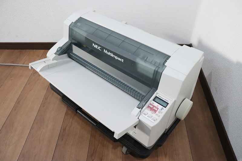 P3755 NEC/エヌイーシー ドットインパクトプリンタ MultiImpact 700JX3(PR-D700JX3) 動確済 伝票 複写 ...