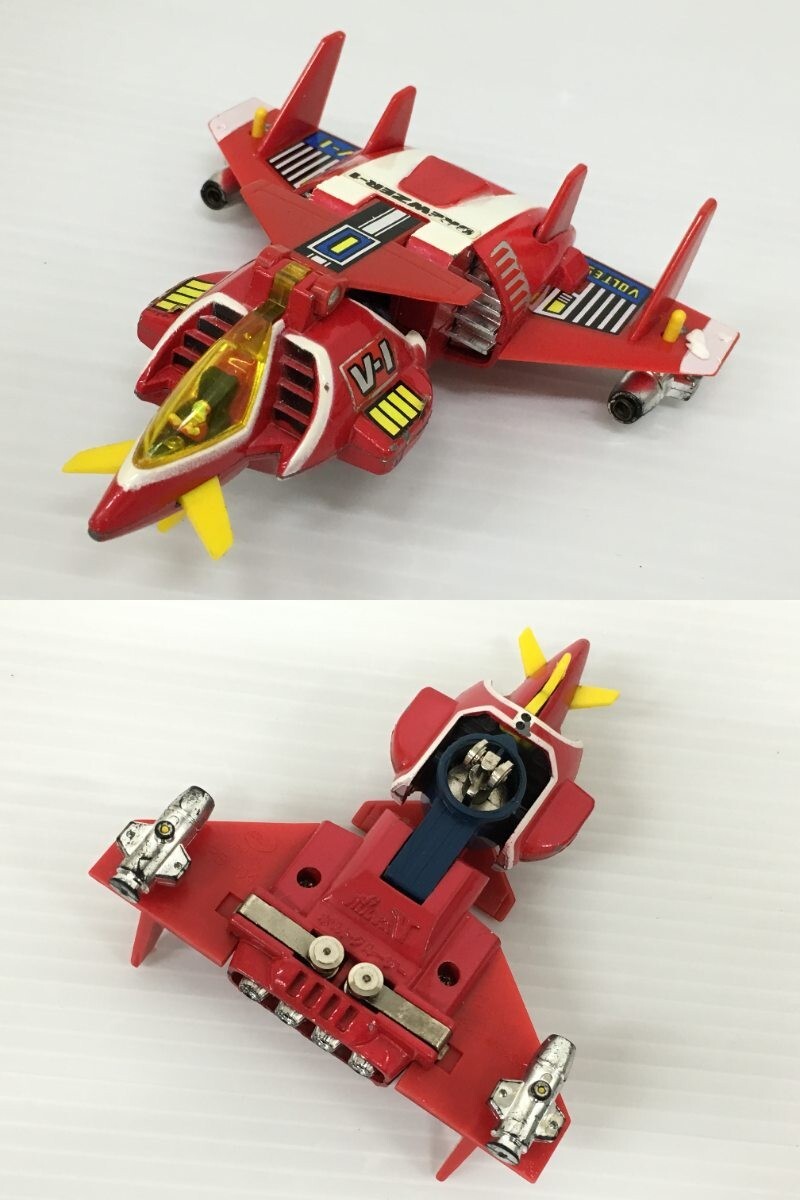 K10-022-1201-066【当時物/送料無料】ポピー ポピニカシリーズ 超合金 超電磁マシーン ボルテスV(ファイブ) VOLT IN BOX ※ミサイル完品 /【Buyee】